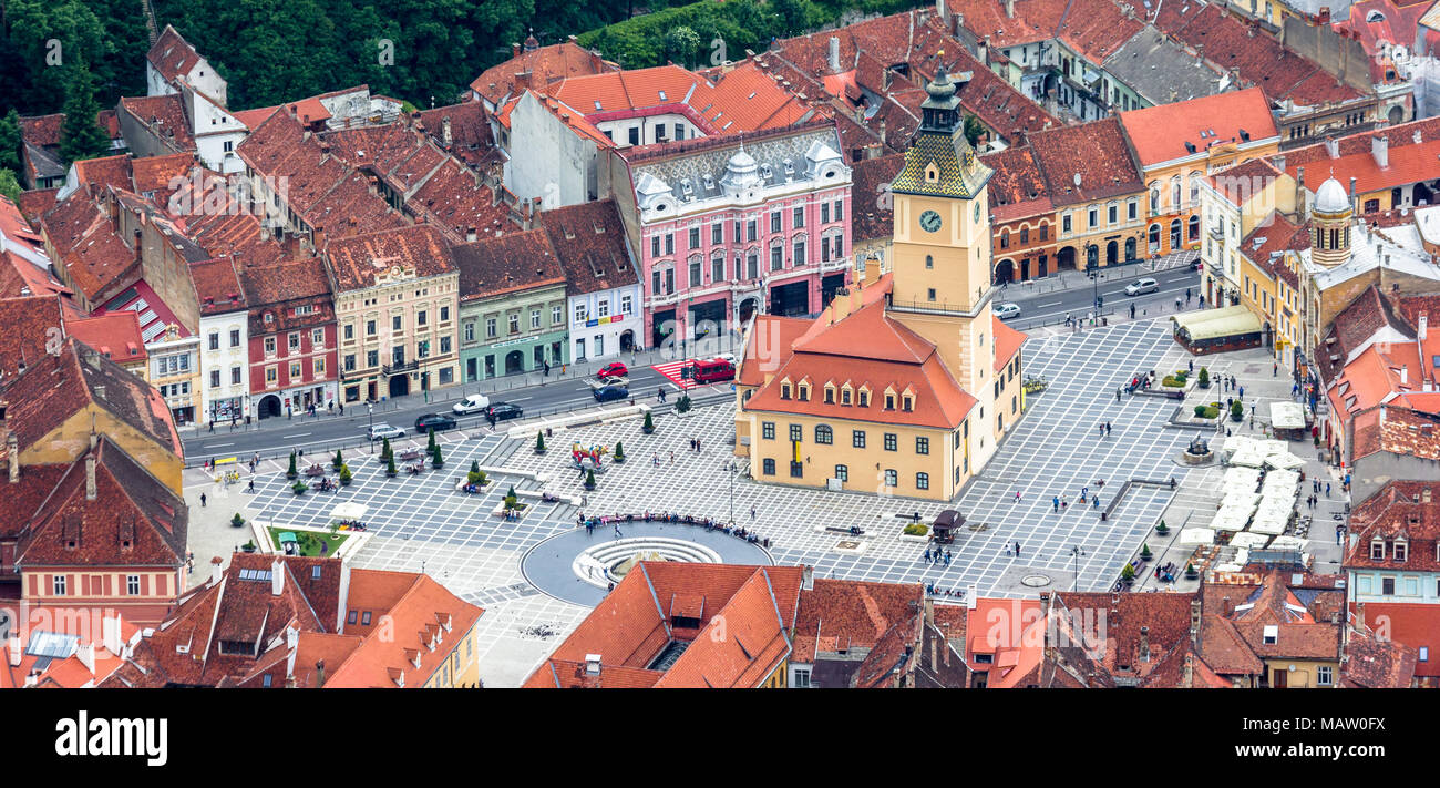 Panoramic brasov hi-res stock photography and images - Alamy