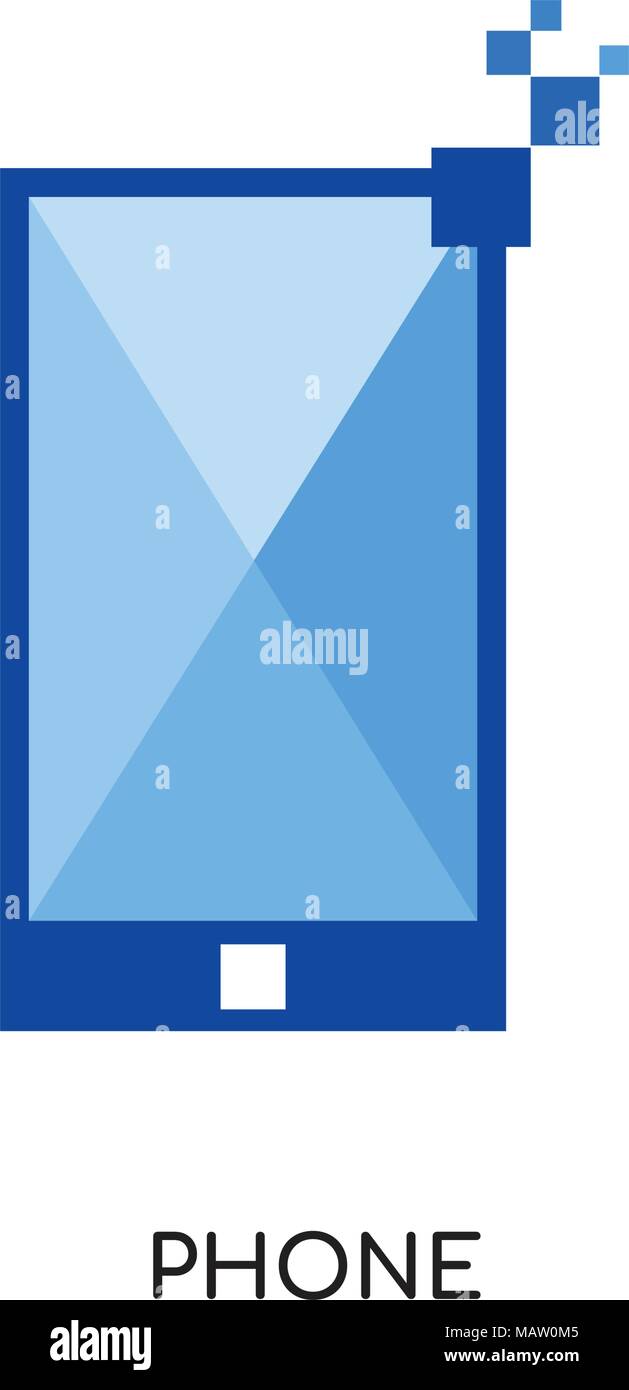 phone logo isolated on white background for your web, mobile and app ...
