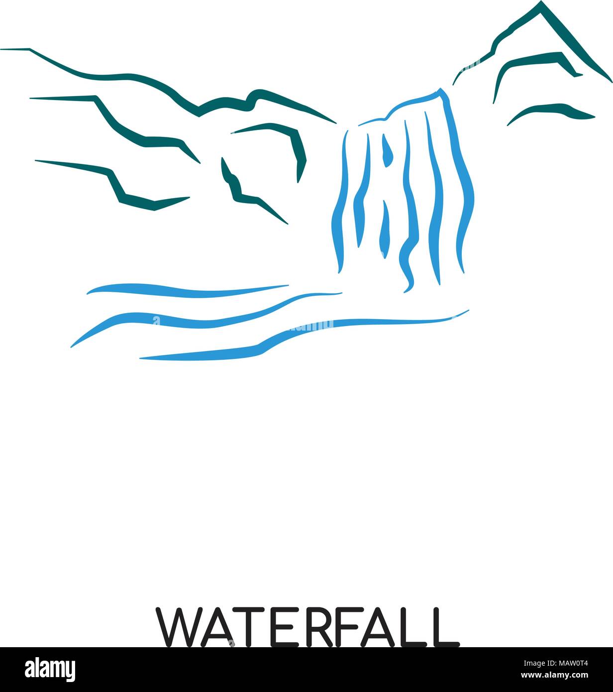 Waterfall Logo