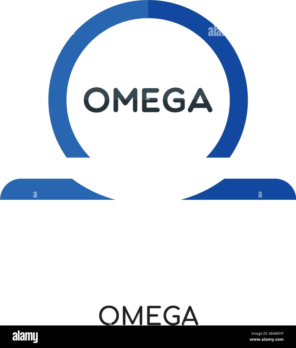 Omega Watch Logo Vector