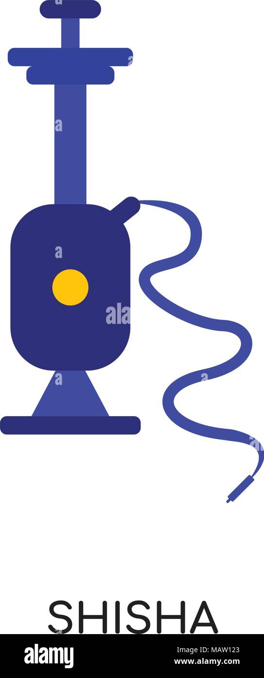 shisha logo isolated on white background for your web, mobile and app ...