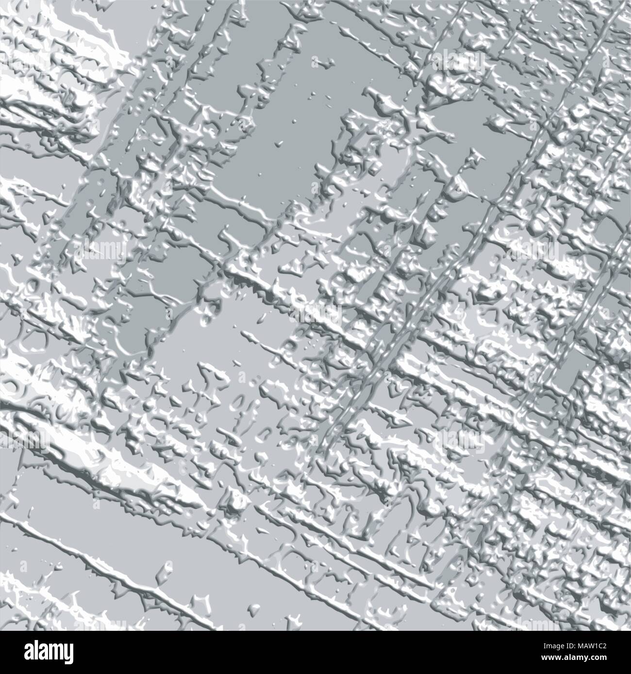 grey abstract 3D stucco structure background pattern, vector ...