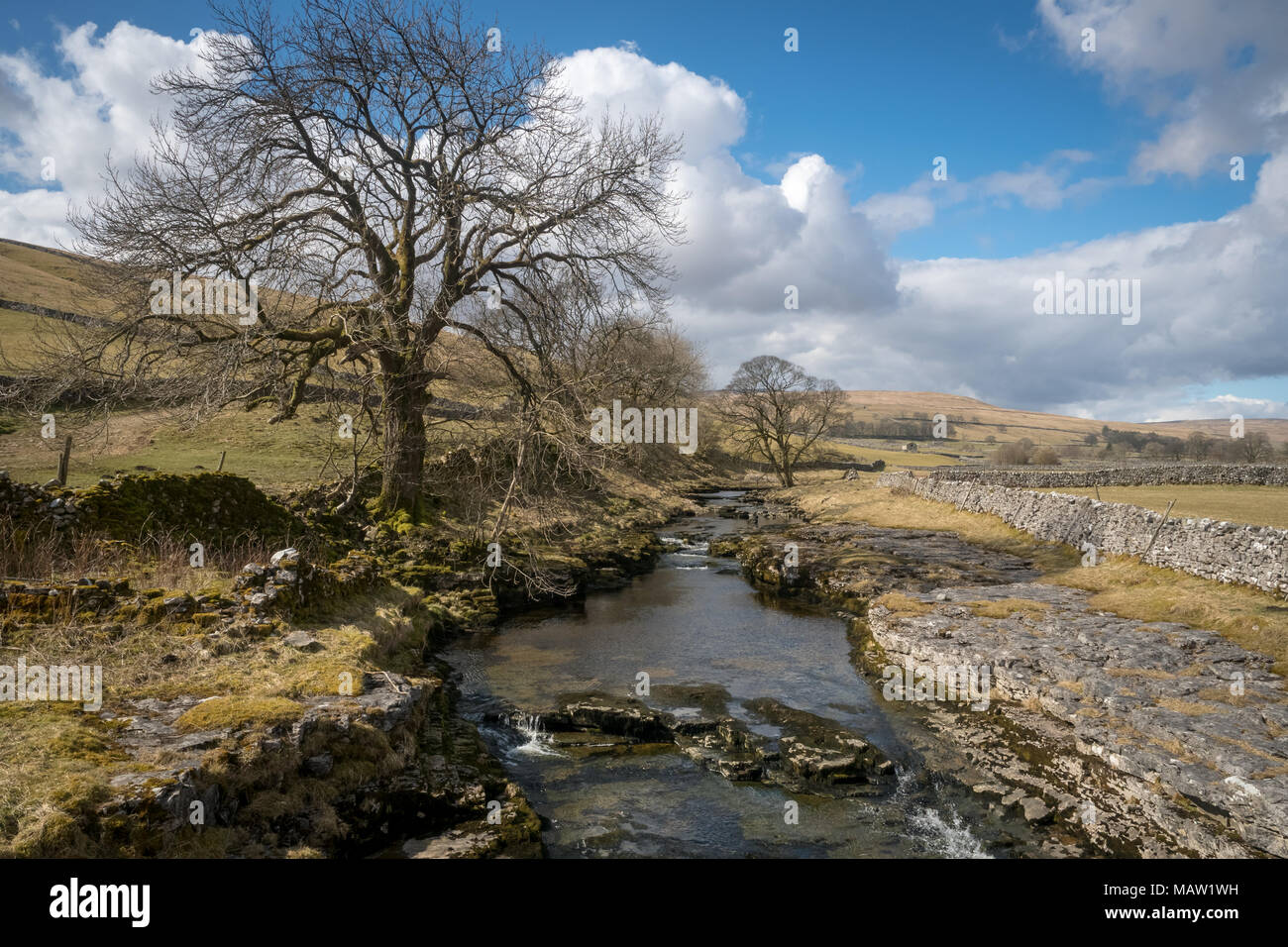 Litton in the Yorkshire Dales above Skipton Stock Photo - Alamy