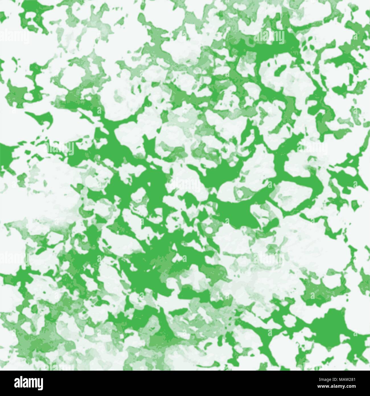 green watercolor ink splash background pattern, vector illustration ...