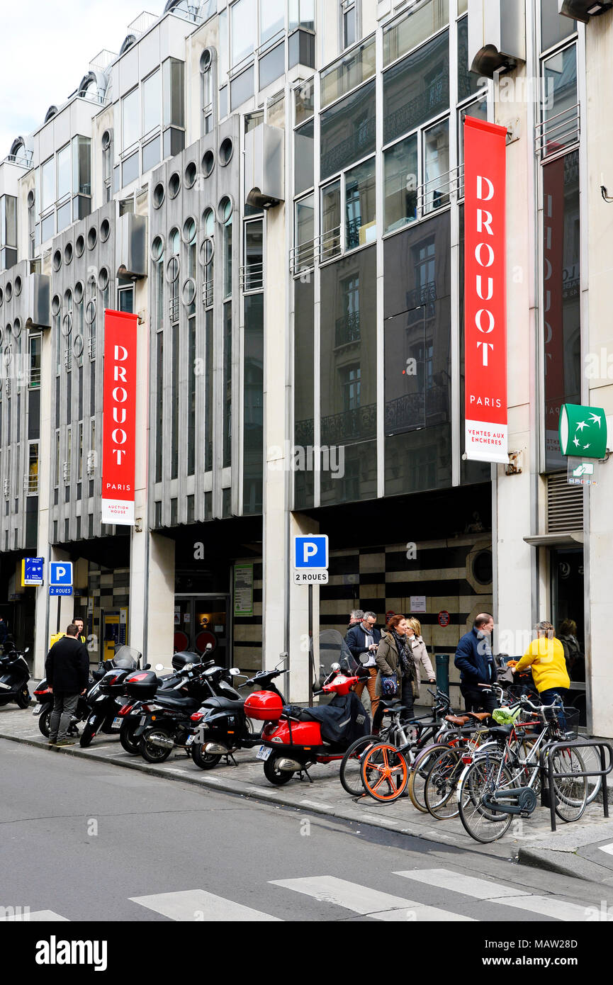 Drouot auction house - Paris - France Stock Photo - Alamy