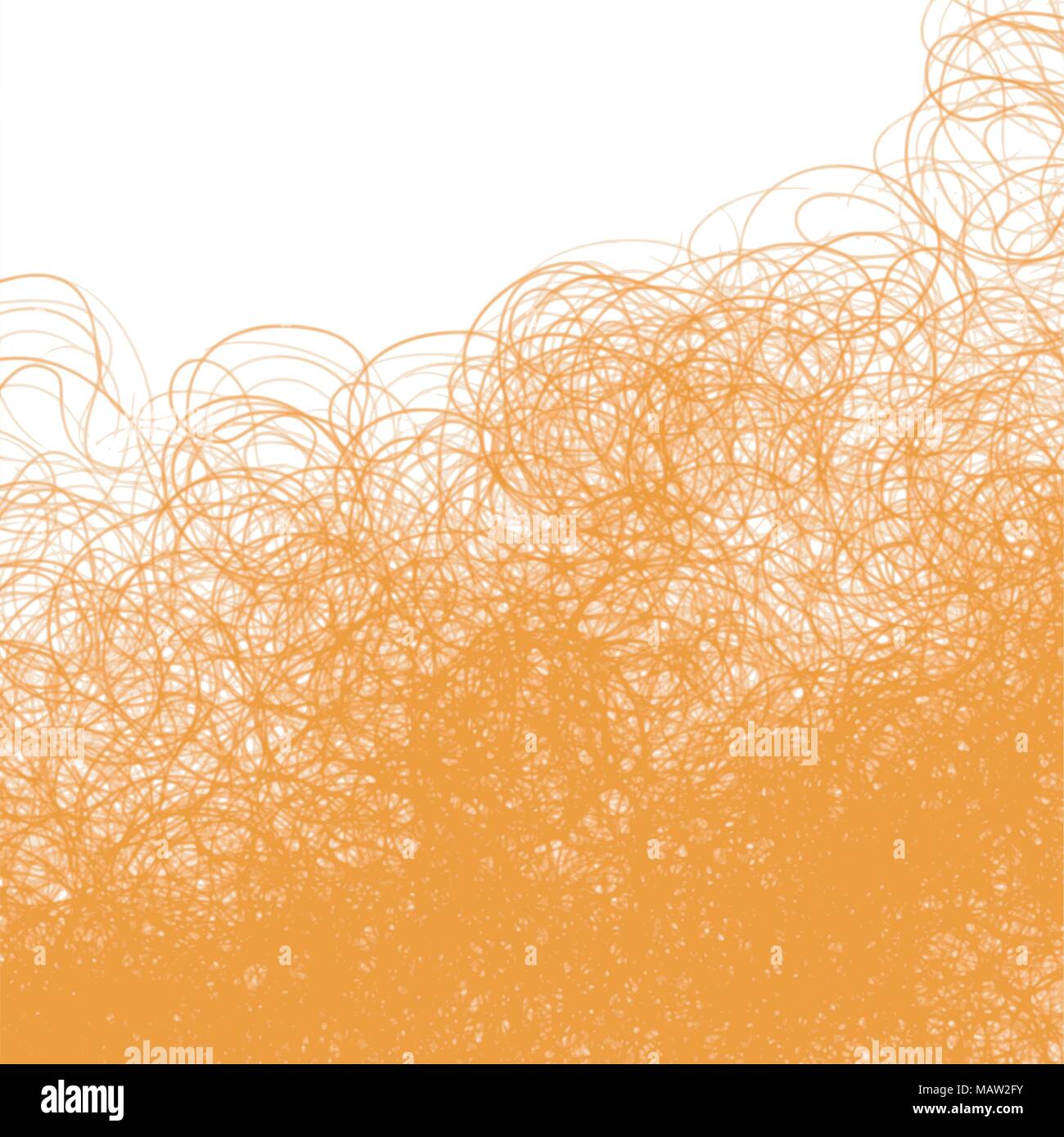 orange watercolor scribble background pattern, vector illustration ...