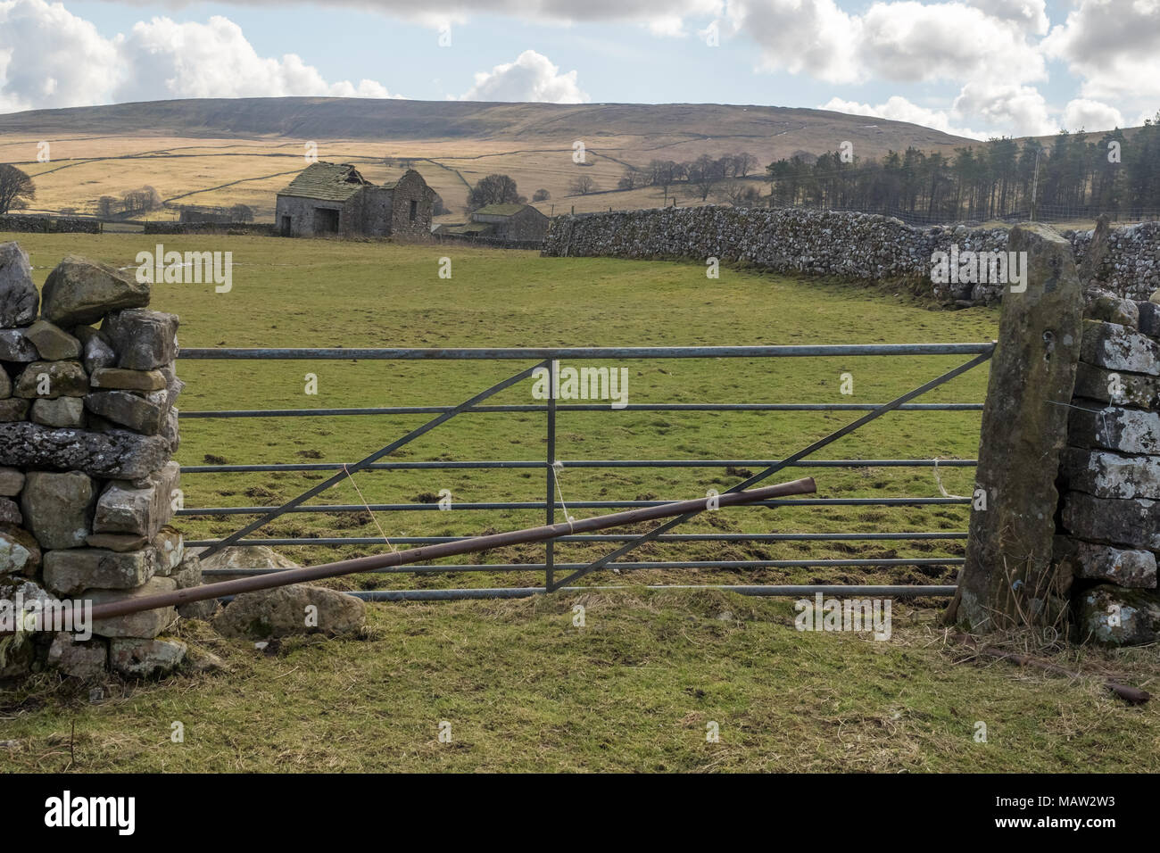 Litton in the Yorkshire Dales above Skipton Stock Photo - Alamy
