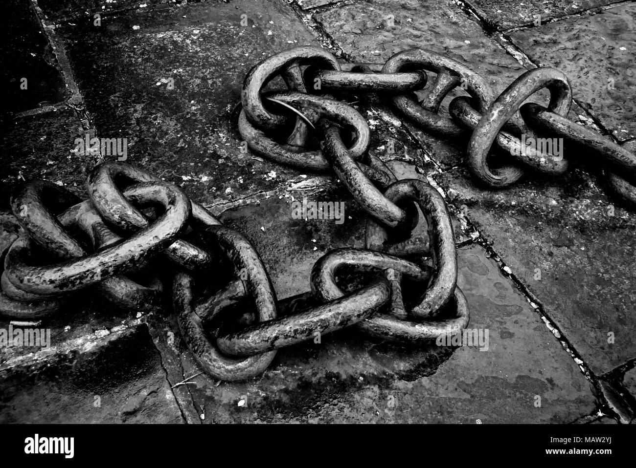 SS Great Eastern ship launch site on the Isle of Dogs, London. April ...