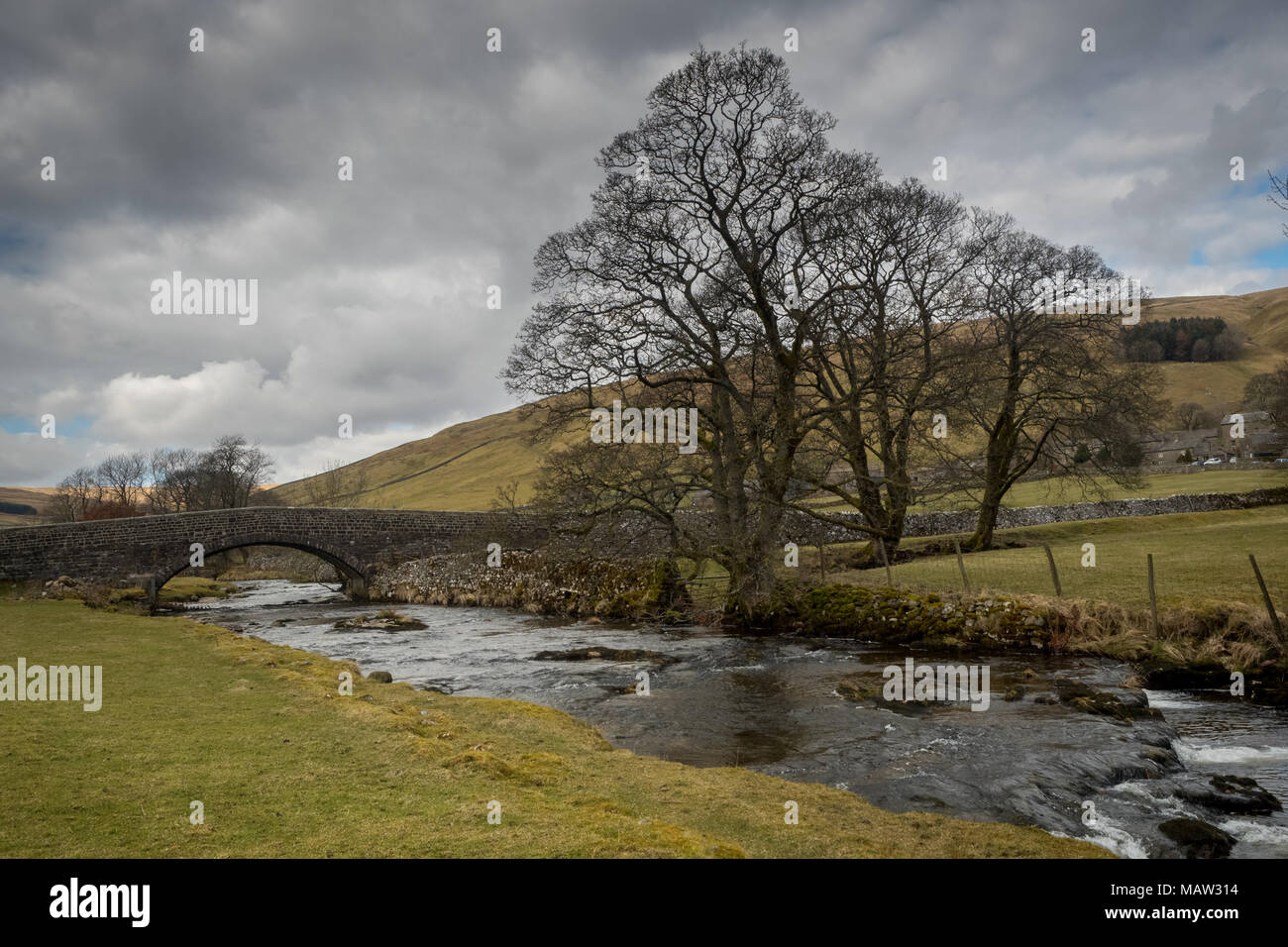 Litton in the Yorkshire Dales above Skipton Stock Photo - Alamy