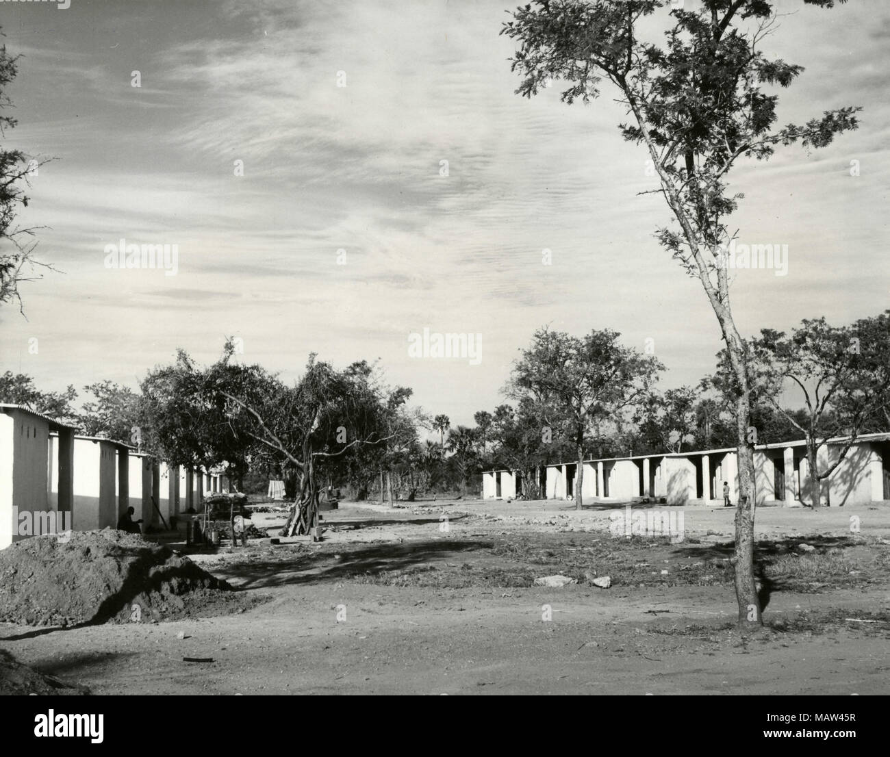 New african compound, Rhodesian Selection Trust, Kafue Pilot Polder ...