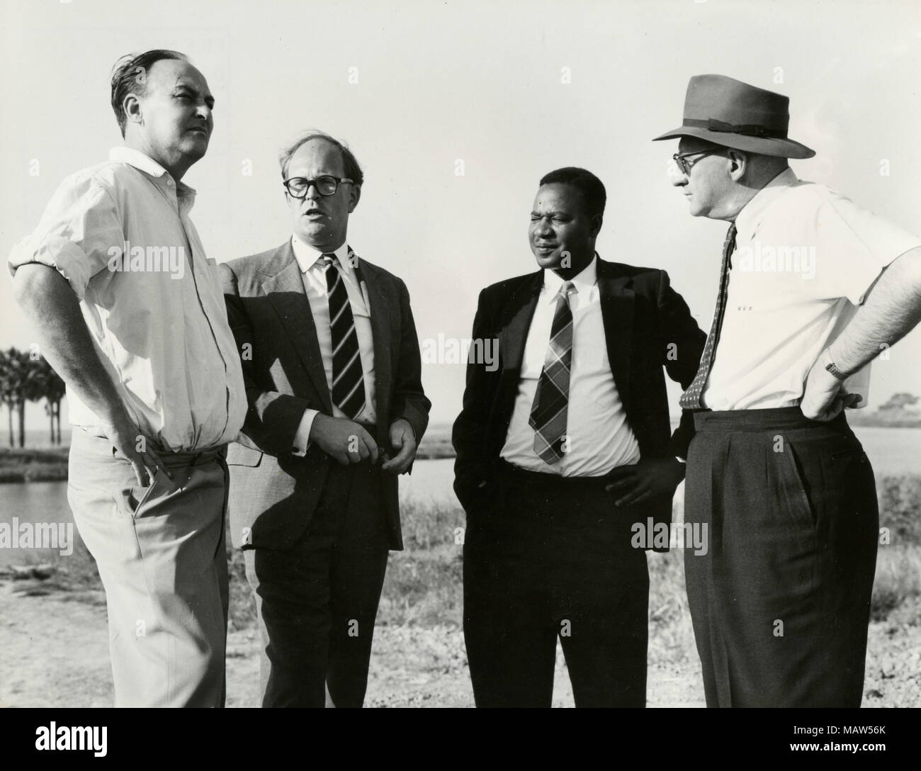 John Roberts, E.M. Sicely,E. Mwamba, and M.G. Rabb of Rhodesian ...