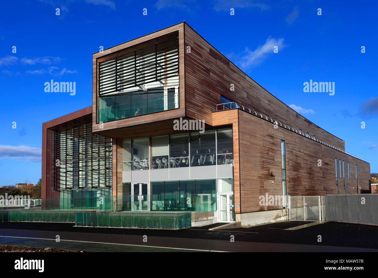 Exterior of the new Aquarina Swimming Pool, Splash Point, Worthing town ...