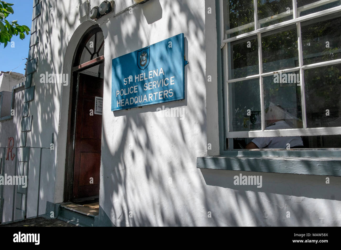 St helena police headquarters hi-res stock photography and images - Alamy