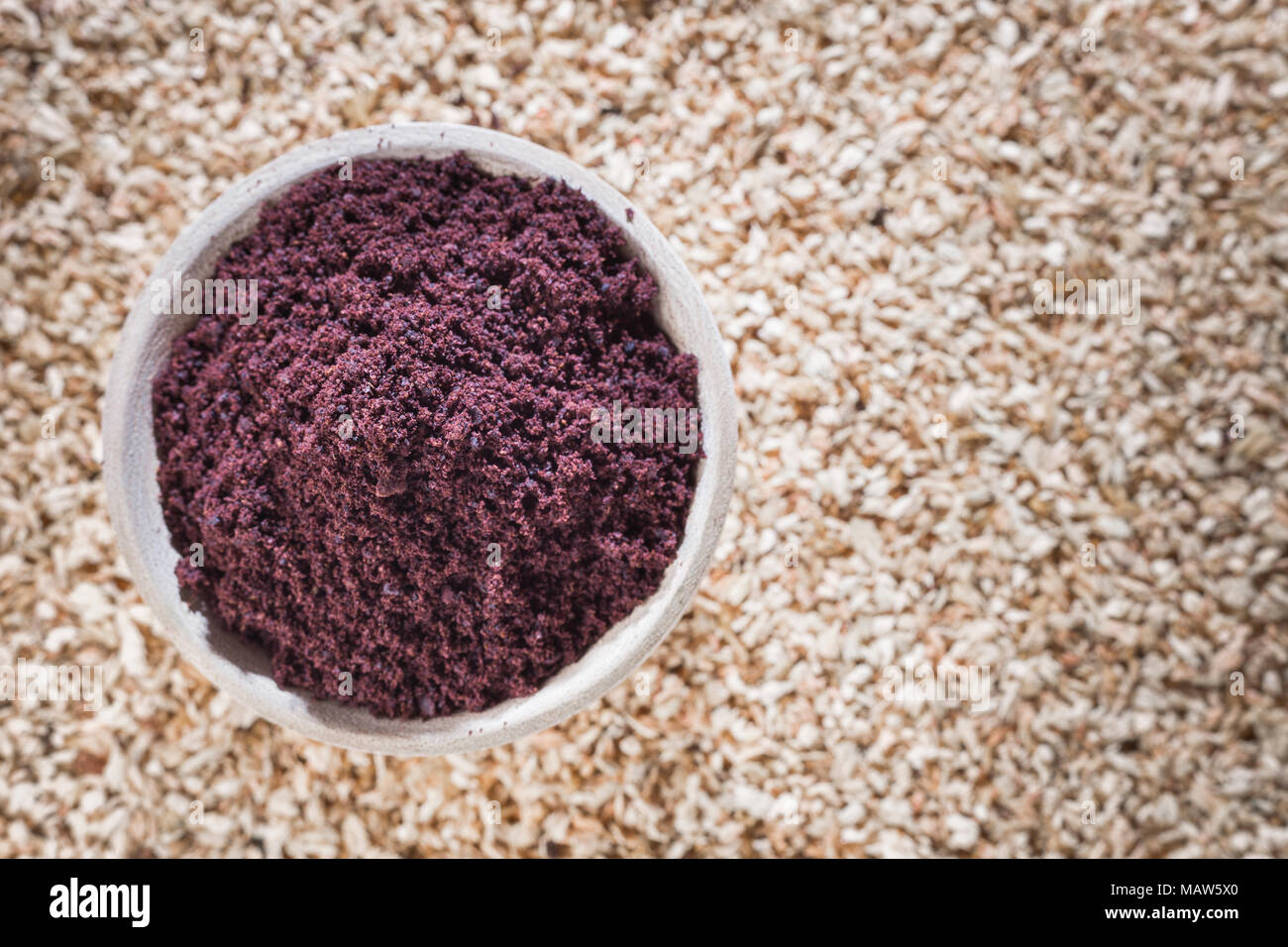 Superfood acai powder in hi-res stock photography and images - Alamy
