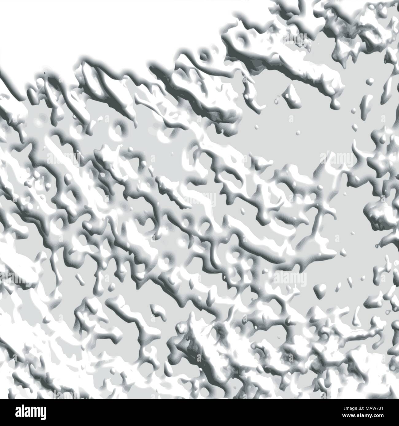 grey abstract 3D stucco structure background pattern, vector ...