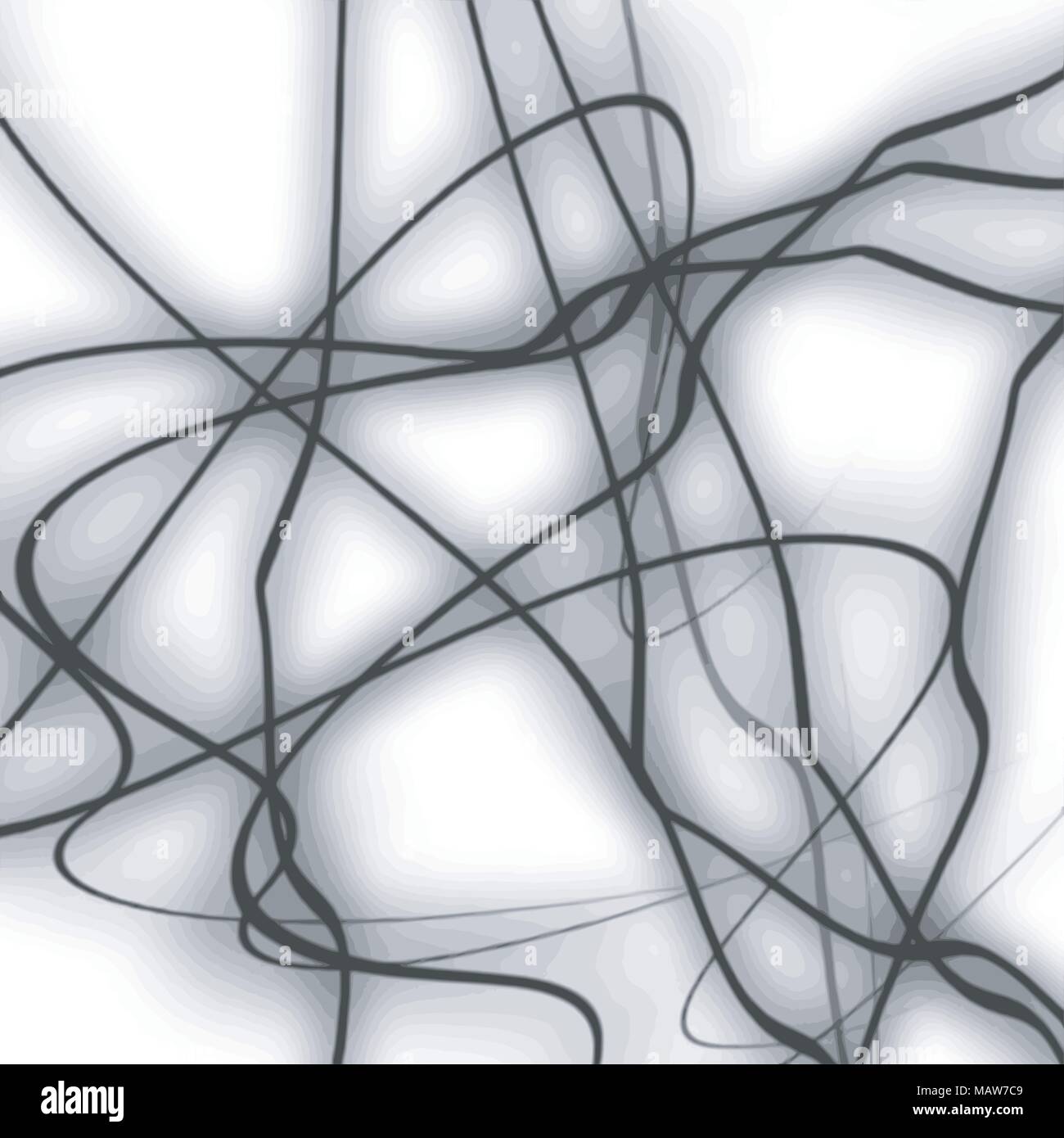 black watercolor blurred lines scribble background pattern, vector illustration Stock Vector ...