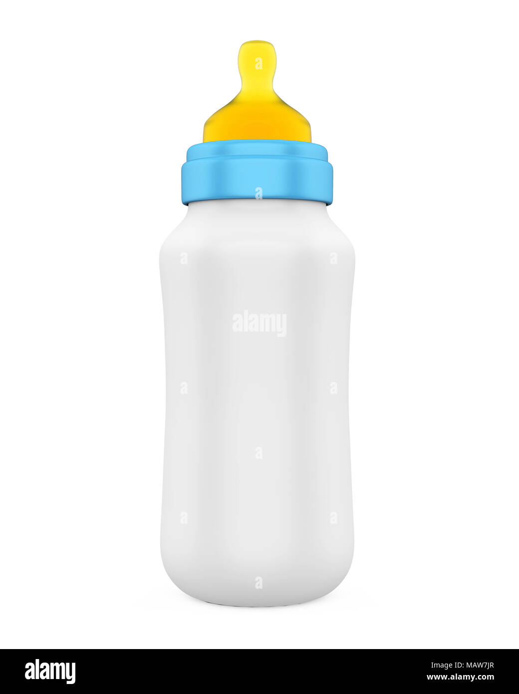 Baby Bottle Isolated Stock Photo - Alamy