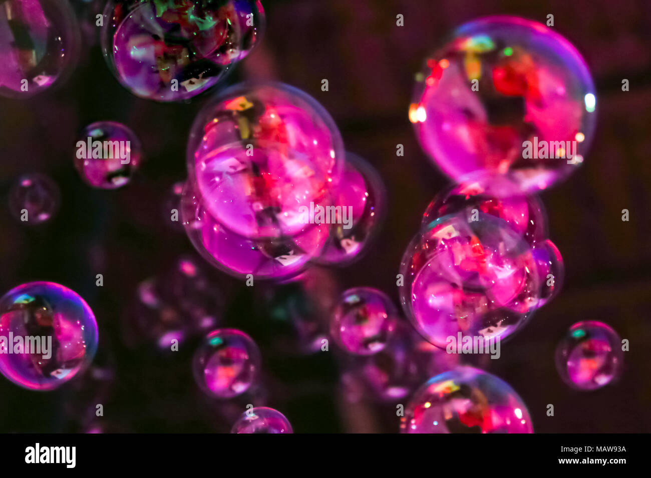 Pink bubble blower hi-res stock photography and images - Alamy