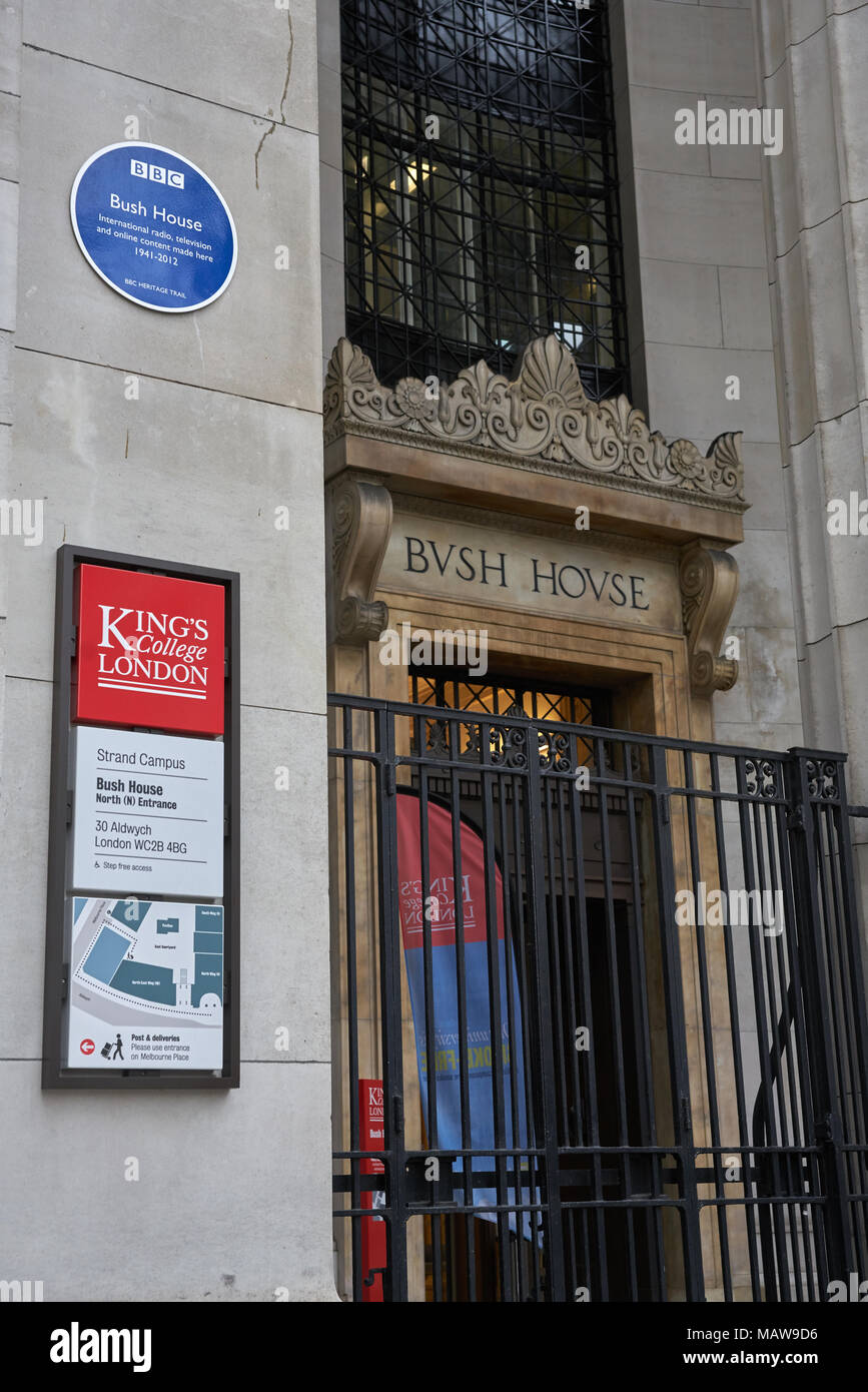 bush house london Stock Photo - Alamy