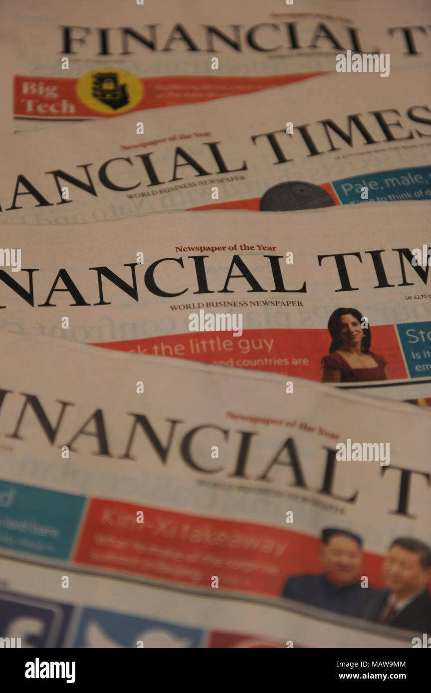 Financial times newspaper hi-res stock photography and images - Alamy