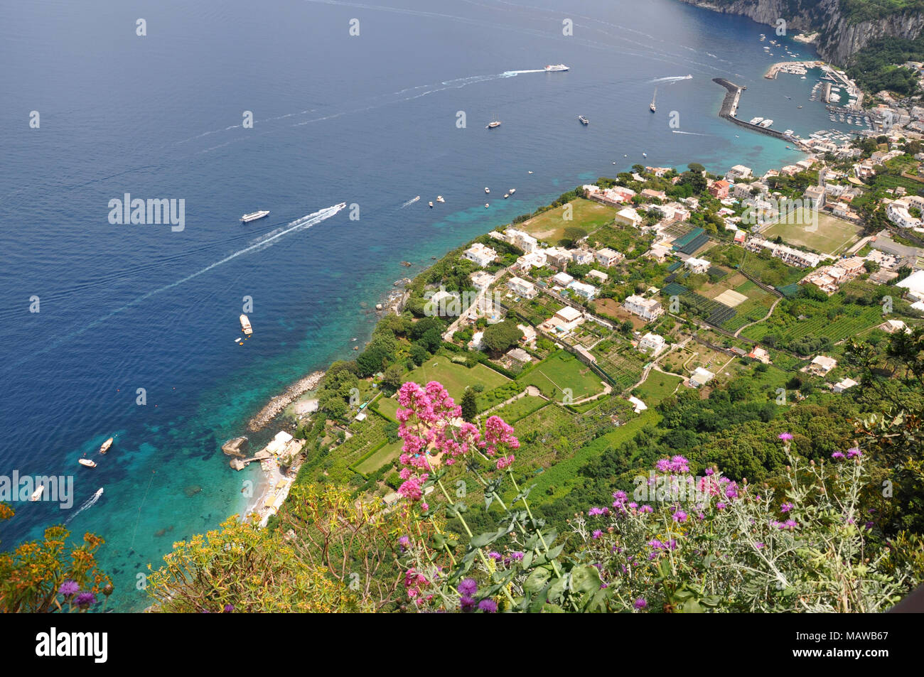 City of capri hi-res stock photography and images - Alamy