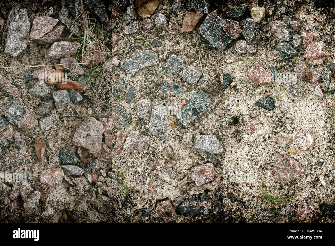 Flintstone pebbles structure of red stone for background Stock Photo ...