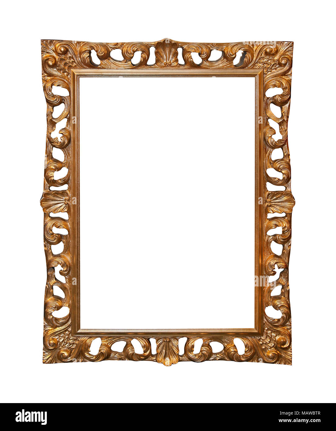 Vintage golden frame hi-res stock photography and images - Alamy