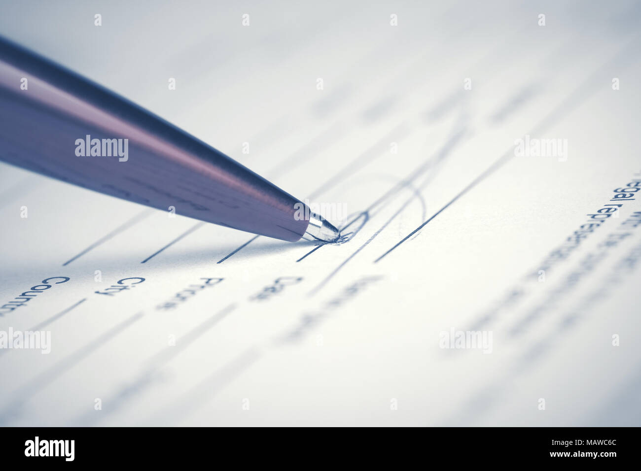 Signing in signing out hi-res stock photography and images - Alamy