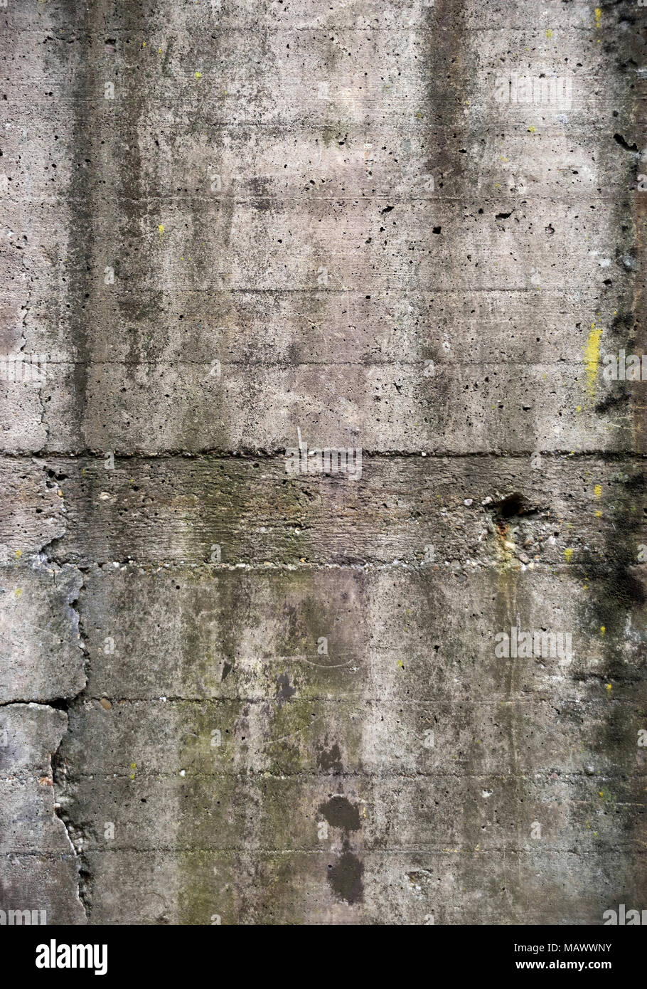 Concrete wall background with copy space. Full frame shot of concrete ...
