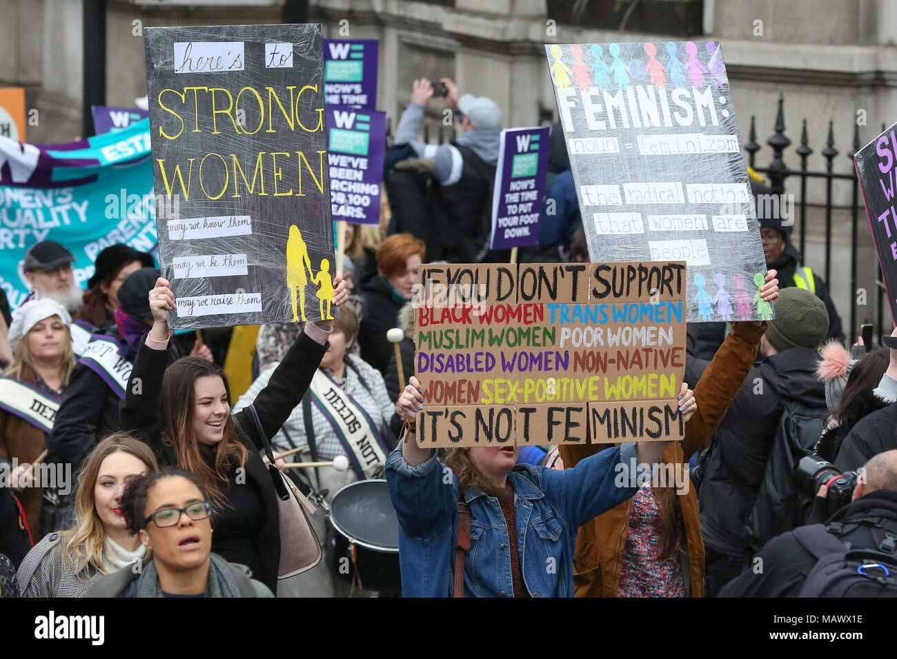 Feminist activists hi-res stock photography and images - Alamy