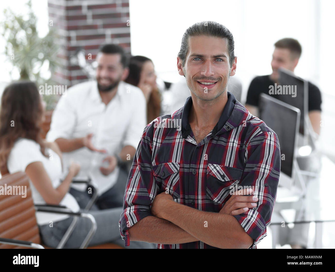portrait of a successful designer Stock Photo - Alamy