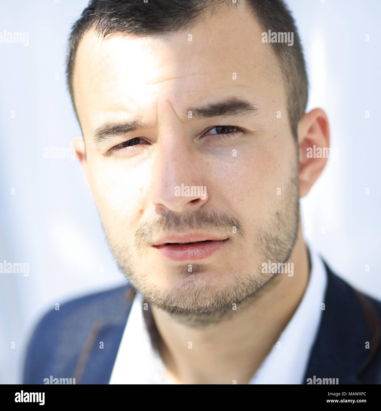 closeup.portrait of modern business man Stock Photo - Alamy
