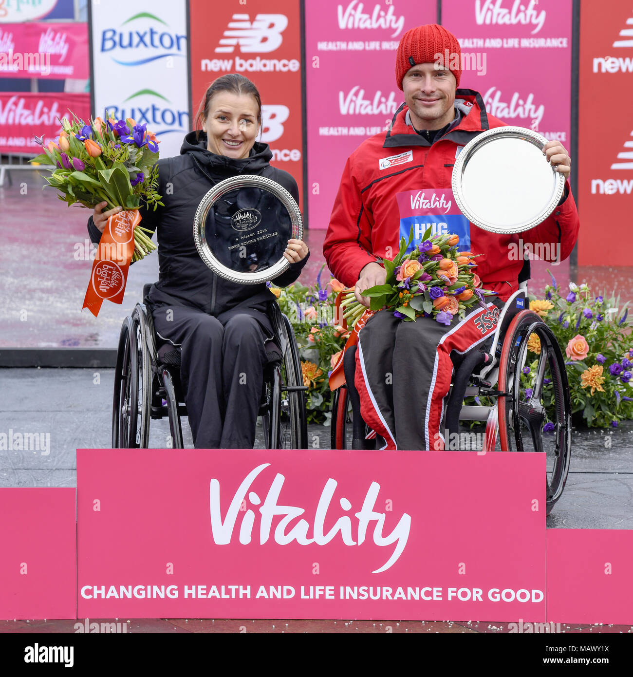 Vitality UK Big Half - Start and Finish Featuring: Manuela Schär ...