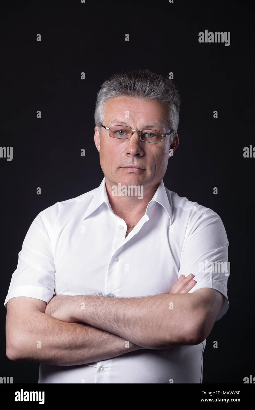 One friendly black senior man hi-res stock photography and images - Alamy