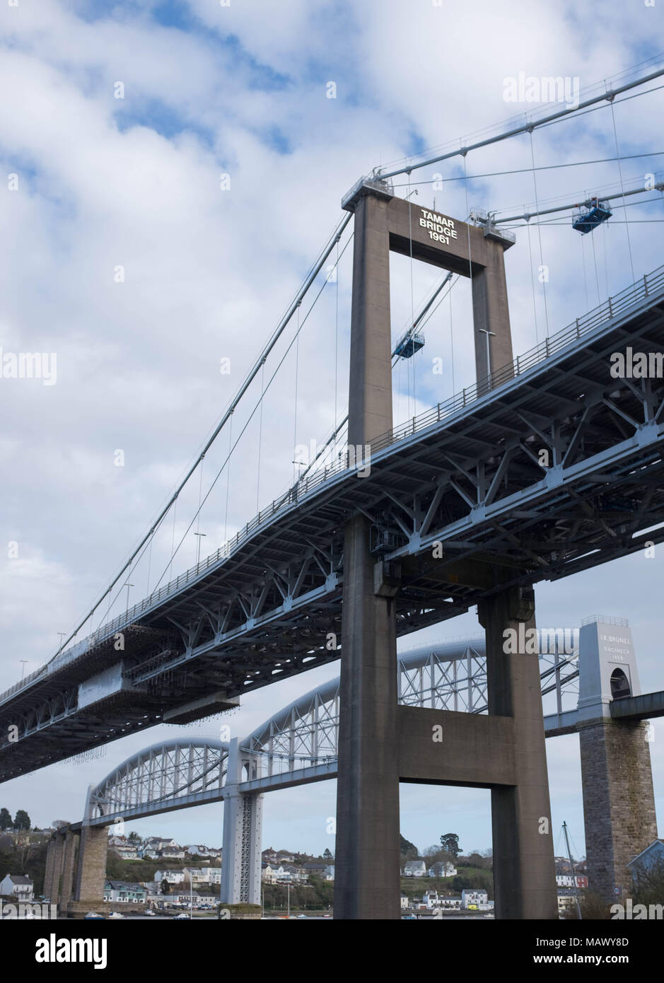 Tamar bridge hi-res stock photography and images - Alamy