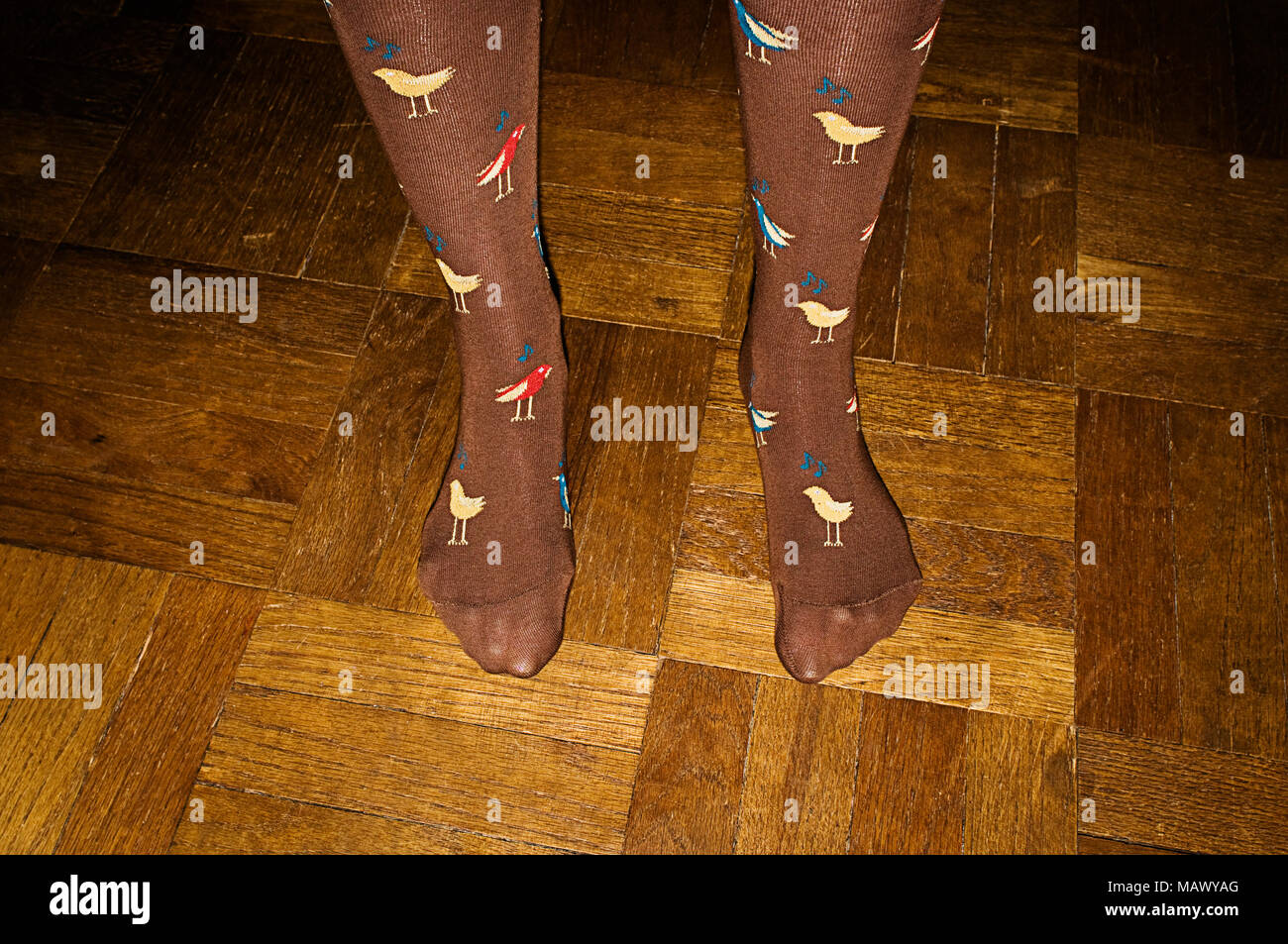 Feet In Socks High Resolution Stock Photography and Images - Alamy
