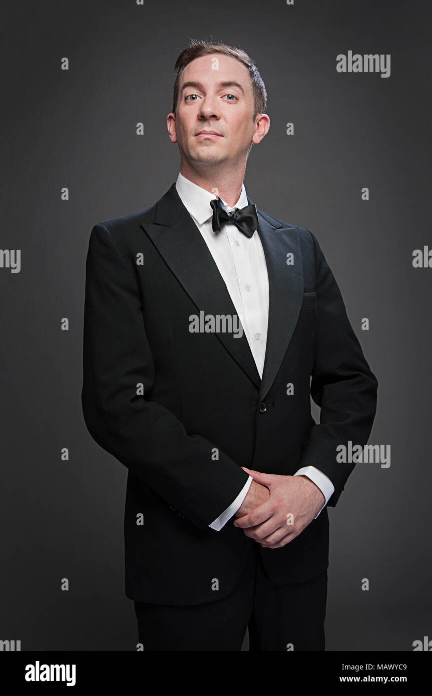 Rich man in tuxedo hi-res stock photography and images - Alamy