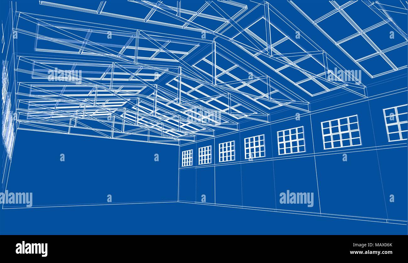 Architectural drawing 3d warehouse hi-res stock photography and images ...