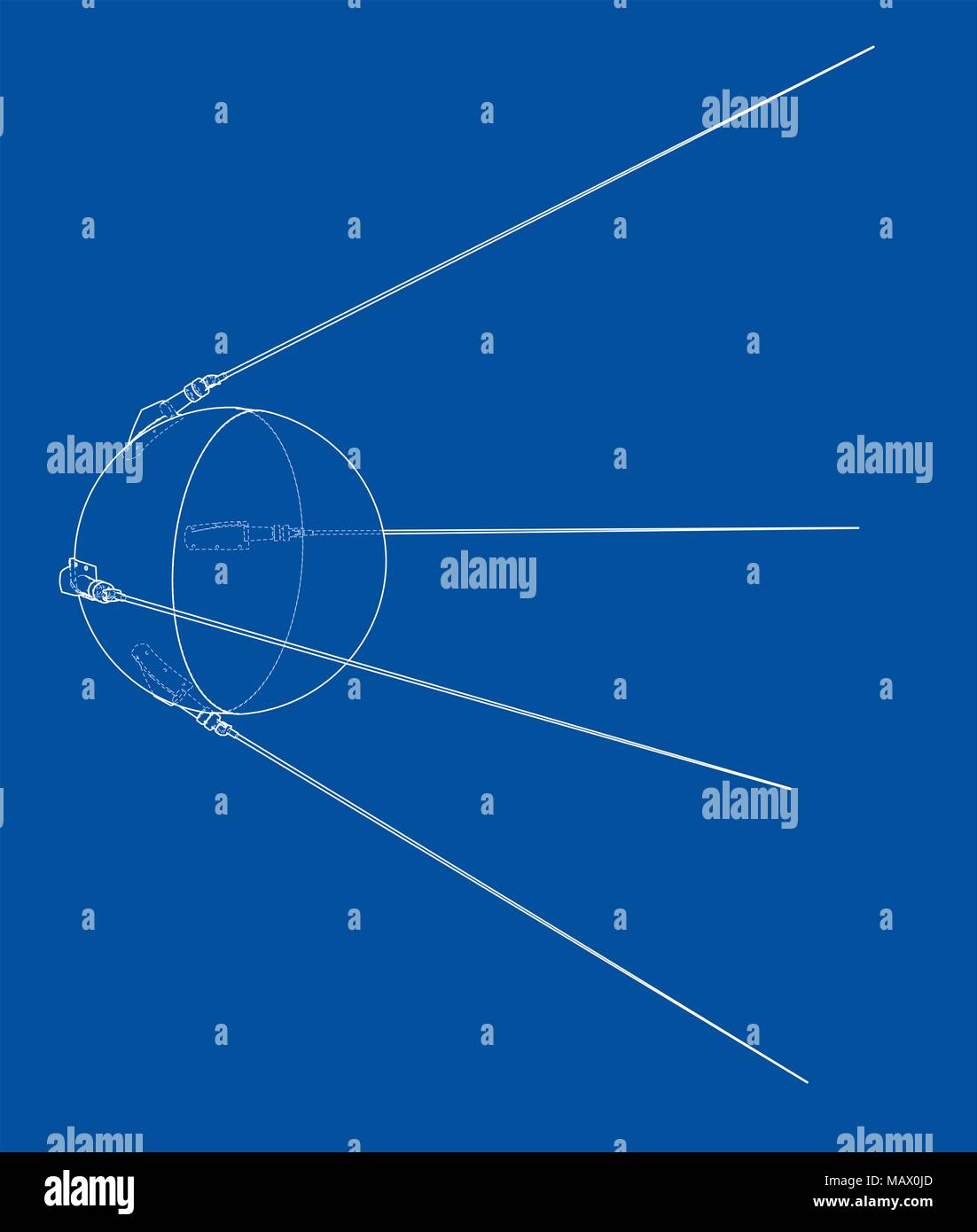 Satellite sketch hi-res stock photography and images - Alamy