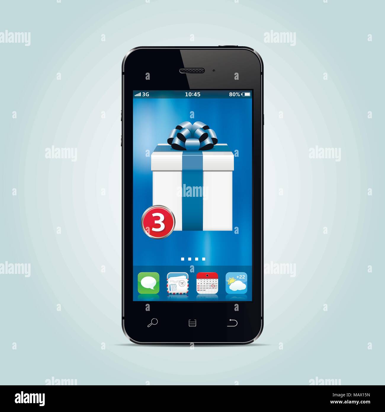 Render smartphone Stock Vector Images - Alamy