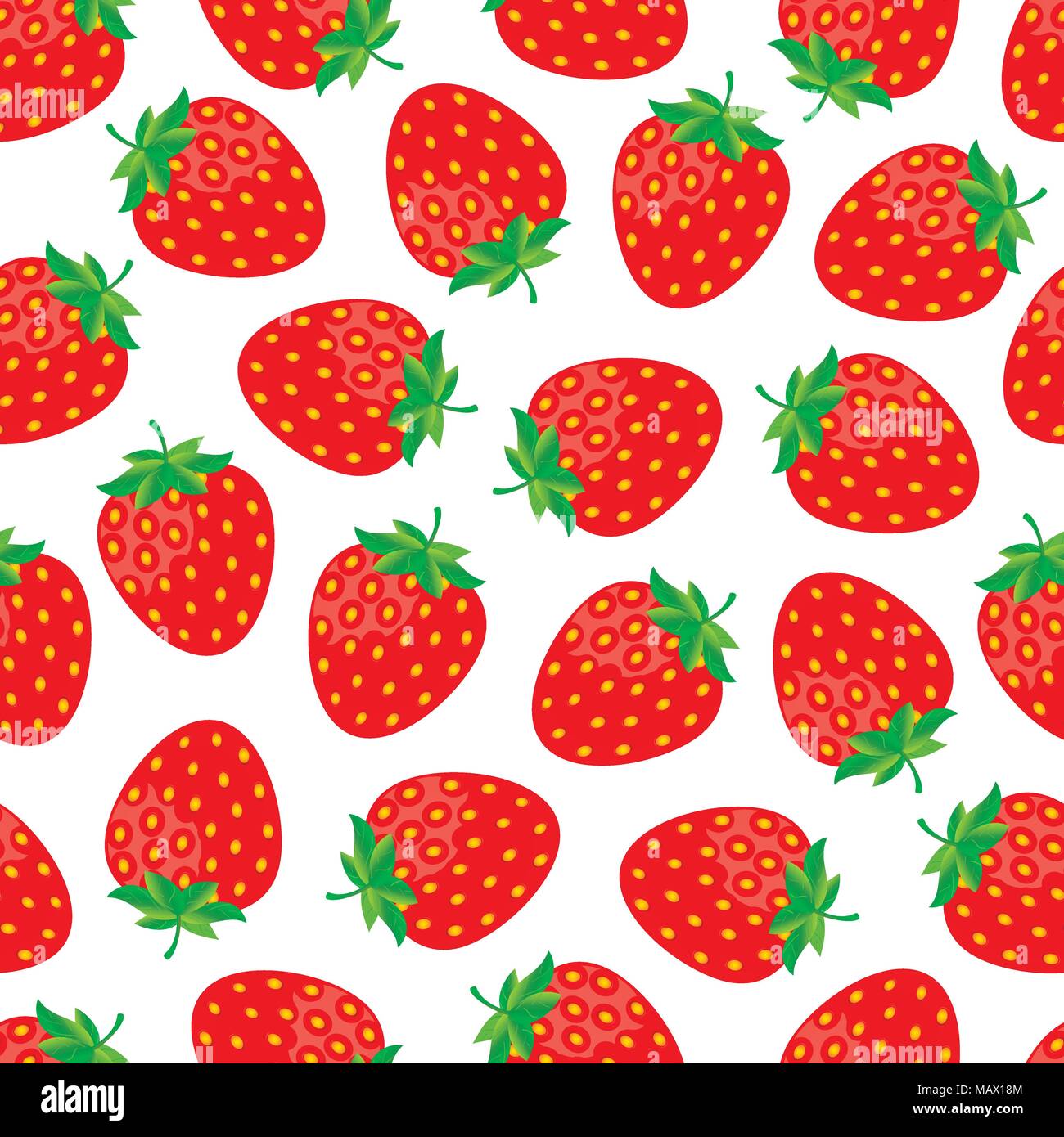 Stylized strawberries Stock Vector Images - Alamy