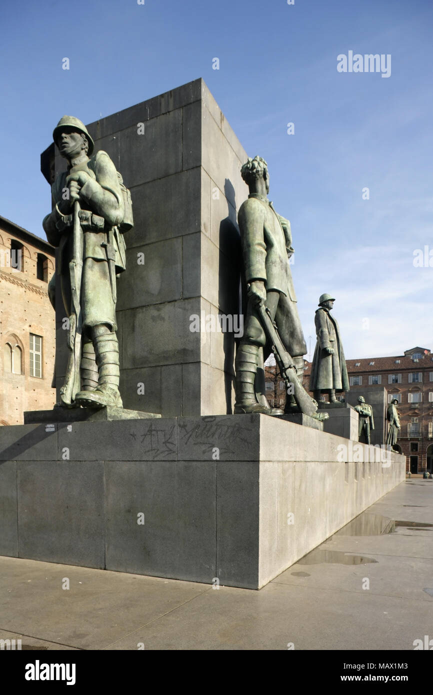 Monument to Emanuele Filiberto Duca d`Aosta (commander of the ...