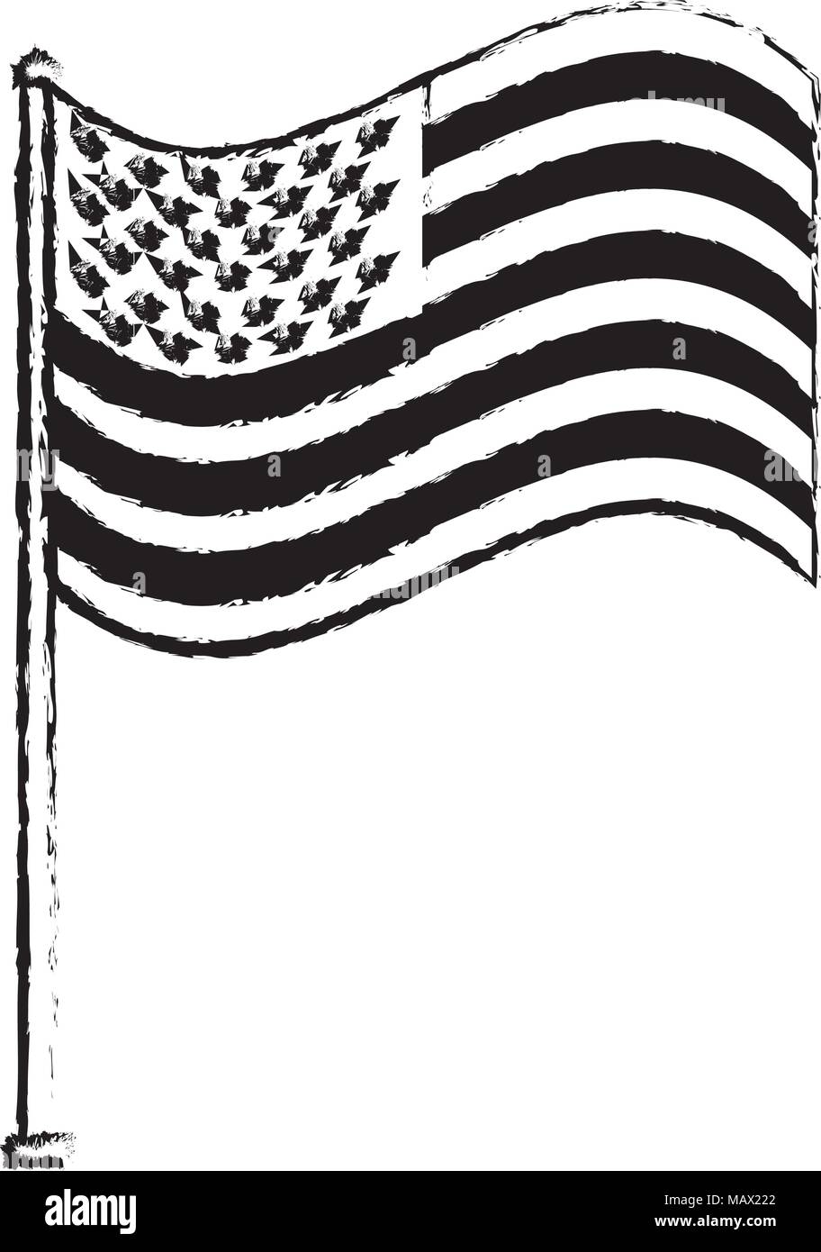 Blowing pride flag Stock Vector Images - Alamy