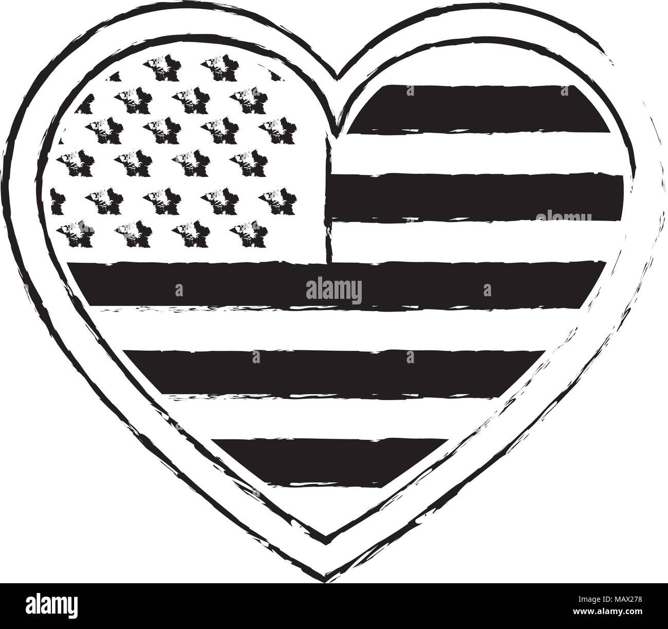 United states shaped sign Stock Vector Images - Alamy