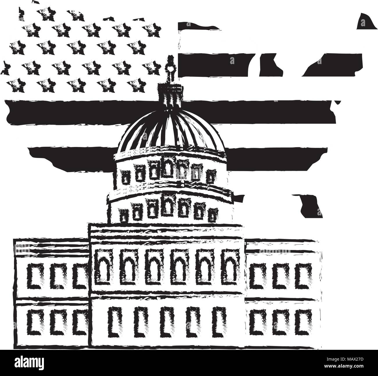 Capitol buildings Stock Vector Images - Alamy