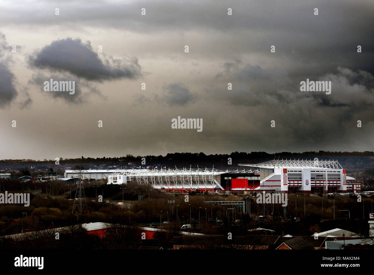 The Bet 365 Stadium, home of Stoke City Football Club Stock Photo - Alamy
