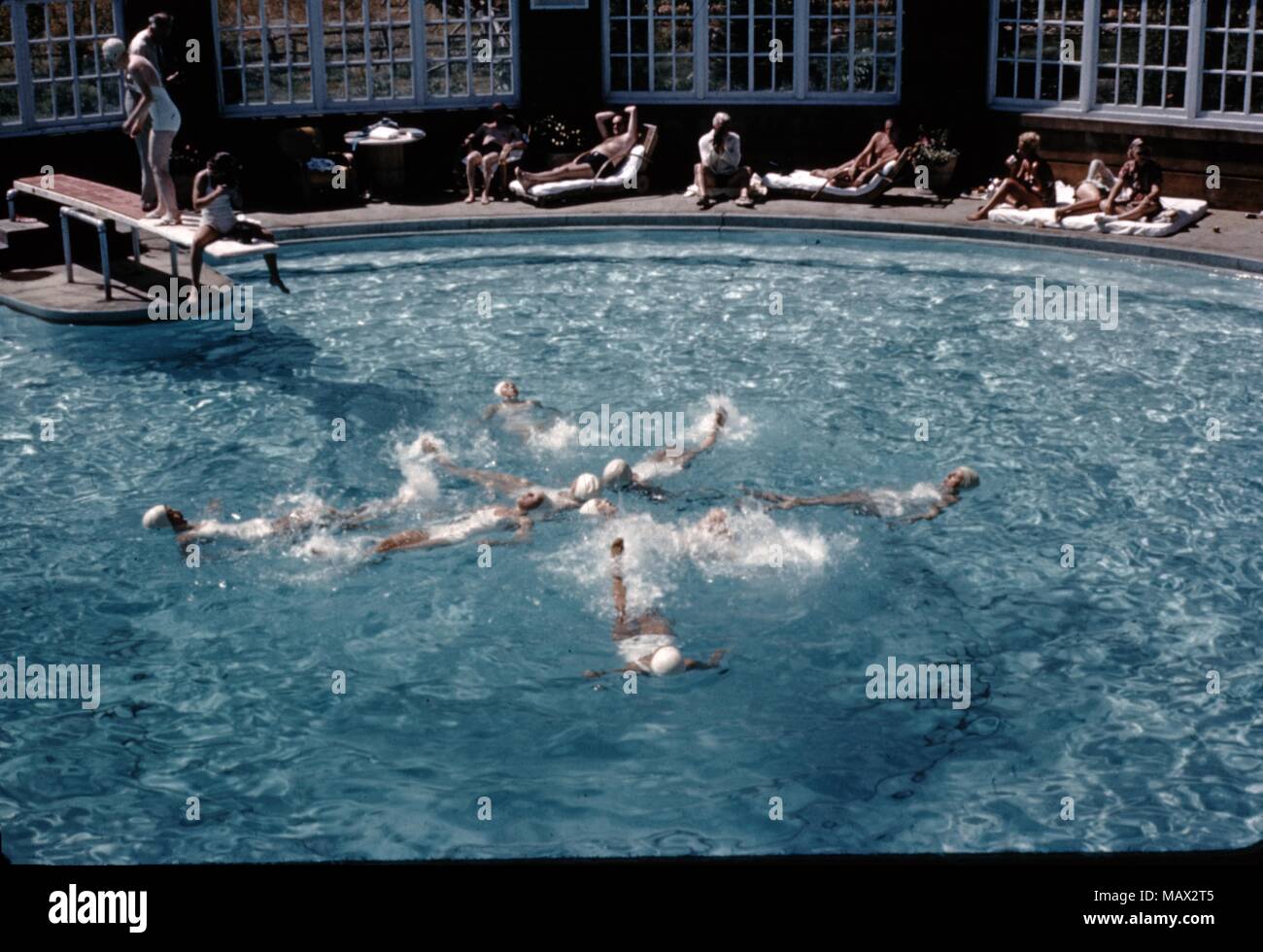 Synchronized Swimming Vintage