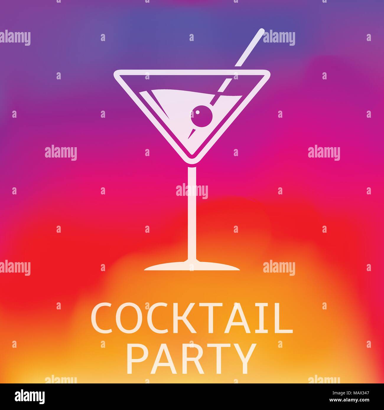 Cocktail Party Clip Art Free