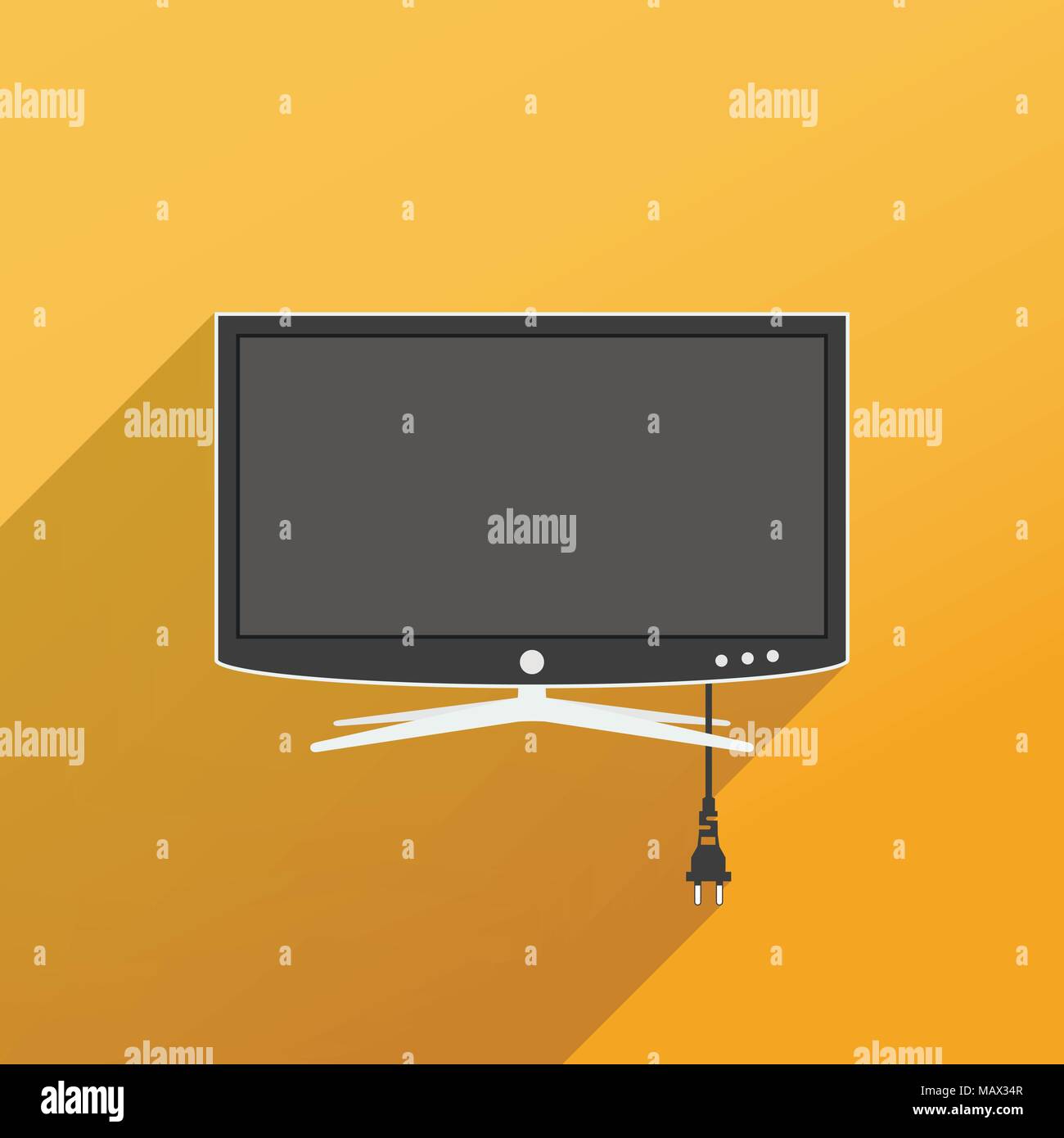Smart video tv icon Stock Vector Images - Alamy