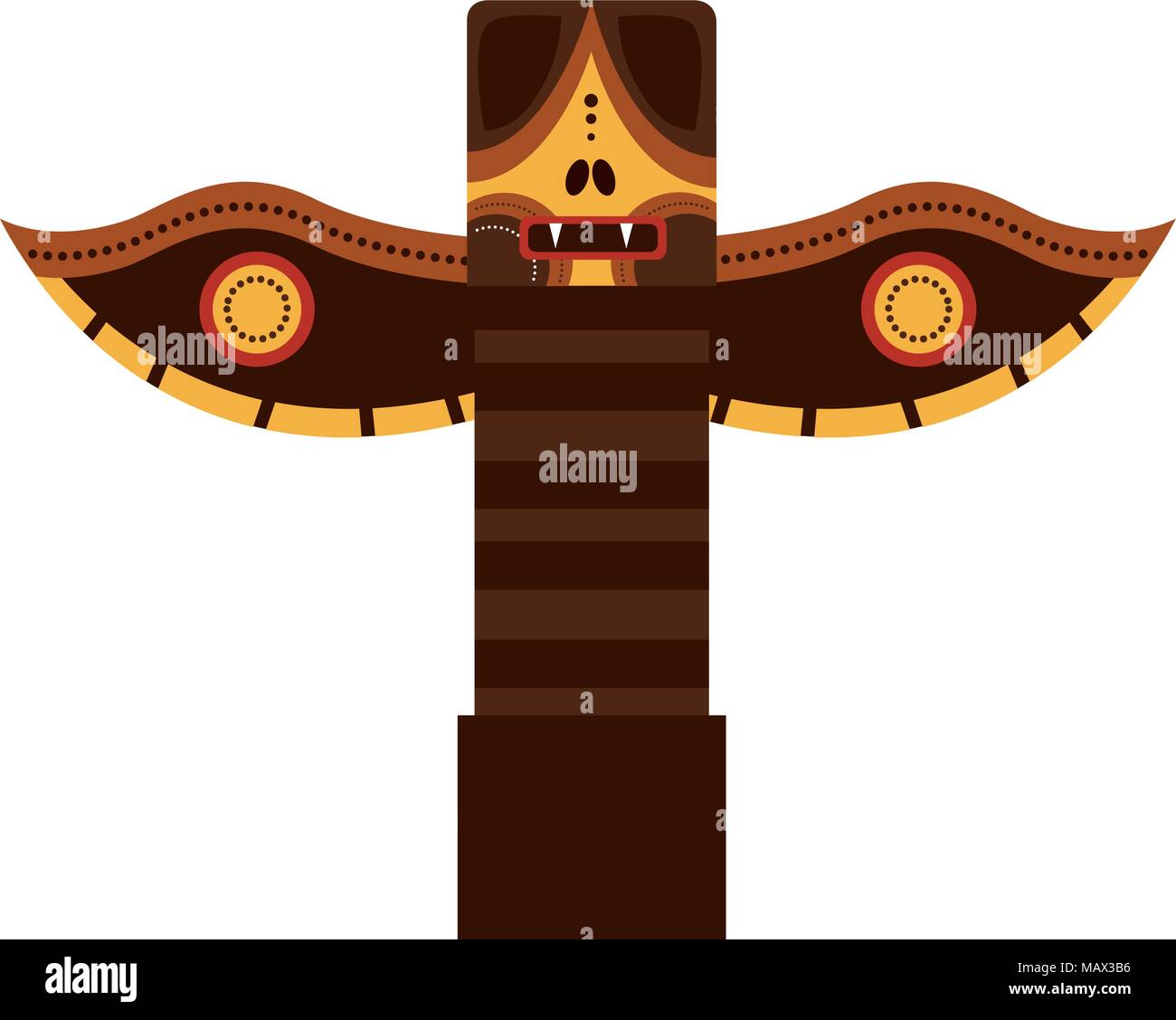 Native first nations art mask Stock Vector Images - Alamy